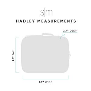 Simple Modern Kids Lunch Box for Toddler | Reusable Insulated Bag for Boys | Meal Containers for School with Exterior and Interior Pockets | Hadley Collection | Bermuda Deep