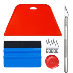 art3d smoothing tool kit for applying peel and stick wallpaper, vinyl backsplash tile