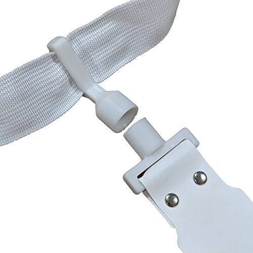 Public Sports Flag Football Belt - 2 Flags - Single (White)