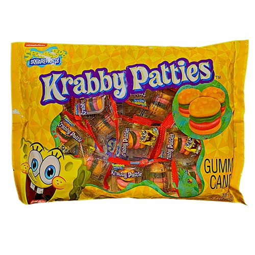 Frankford SpongeBob SquarePants Krabby Patties Gummy Candy, 5.7 oz Bag