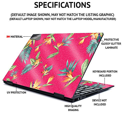 MightySkins Glossy Glitter Skin for Alienware Area-51M 17" (2019) - Last Apple Tree | Protective, Durable High-Gloss Glitter Finish | Easy to Apply, Remove, and Change Styles | Made in The USA