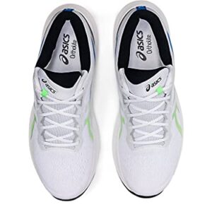 ASICS Men's Gel-Pulse 13 Running Shoes, 11, White/Bright Lime