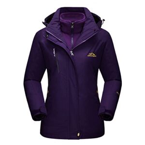 magcomsen winter coats for women ski jacket waterproof jacket fleece lined jacket rain jacket snow jacket winter jacket raincoats for women