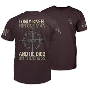 Only Kneel for One Maroon X-Large