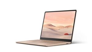 microsoft surface laptop go - 12.4" touchscreen - intel core i5 - 8gb memory - 256gb ssd - sandstone