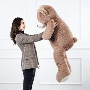 Tezituor Big Teddy Bear,52'' Giant Stuffed Animal Plush,Soft Gifts for Valentine, Christmas, Birthday.