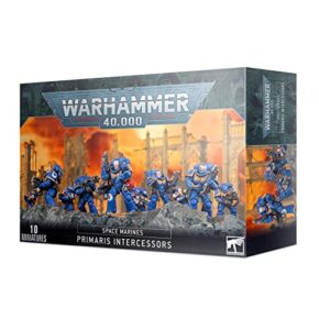 warhammer 40,000: space marines primaris intercessors plastic kit