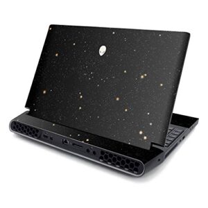 mightyskins skin for alienware area-51m r2 (2020) - abstract black | protective, durable, and unique vinyl decal wrap cover | easy to apply, remove, and change styles | made in the usa