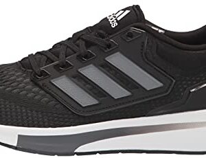 adidas Men's EQ21 Running Shoe Black/Iron Metallic/Carbon 10