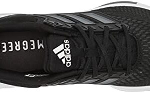 adidas Men's EQ21 Running Shoe Black/Iron Metallic/Carbon 10