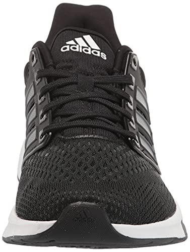 adidas Men's EQ21 Running Shoe Black/Iron Metallic/Carbon 10