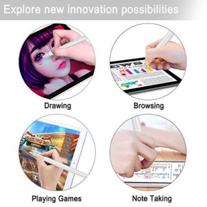 Active Stylus Pens for Touch Screens, Digital Stylish Pen Pencil Rechargeable Compatible with Most Capacitive Touch Screens