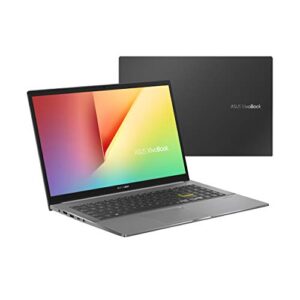 asus vivobook s15 s533 thin and light laptop, 15.6” fhd display, intel core i5-1135g7 processor, 8gb ddr4 ram, 512gb pcie ssd, wi-fi 6, windows 10 home, indie black, s533ea-dh51