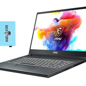 MSI Creator 15 A10SD-015 Gaming and Entertainment Laptop (Intel i7-10750H 6-Core, 32GB RAM, 2TB m.2 SATA SSD, GTX 1660 Ti, 15.6" Full HD (1920x1080), WiFi, Bluetooth, Win 10 Pro) with Hub