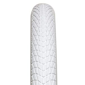 20 Inch Bike Tire Packages for Kids and BMX Tires. Fits 20x1.75 Bike Tube , Tire, Rims, Front or Rear Wheels. Includes Tire Tools. With or Without Tubes. 1 Pack or 2 Pack. WHITE (2 Tires - No Tubes)