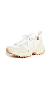 veja women's venturi trainer sneakers, white pierre/natural, 6 medium us