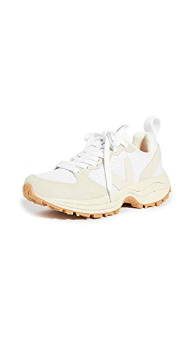 Veja Women's Venturi Trainer Sneakers, White Pierre/Natural, 6 Medium US