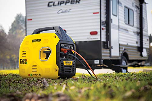 Champion Power Equipment 200961 2500-Watt Dual Fuel Portable Inverter Generator, Ultralight