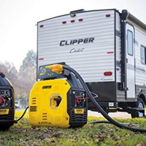 Champion Power Equipment 200961 2500-Watt Dual Fuel Portable Inverter Generator, Ultralight