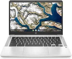 hp chromebook 14a-na0031wm 14" 4gb 64gb intel pentium silver n5000 x4 1.1ghz chrome os, silver