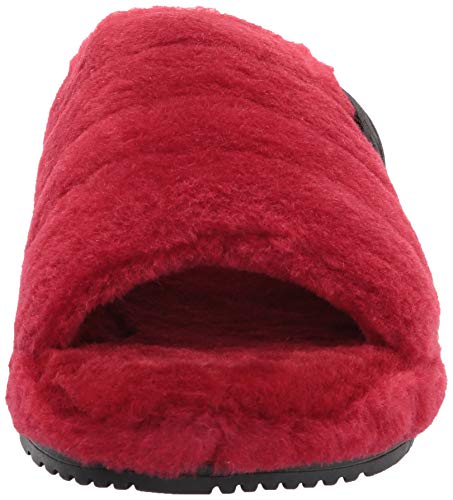 UGG Men's Slipper, Samba RED Fluff, 9