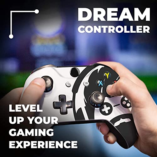 DreamController Original X-box Wireless Controller Special Edition Customized Compatible with X-box One S/X-box Series X/S & Windows 10 Made with Advanced HydroDip Print Technology(Not Just a Skin)