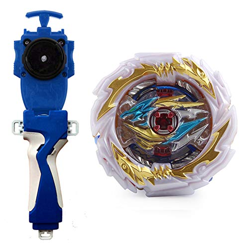 Burst Starter Booster Spinning SuperKing B-171 Tempest Dragon Cm1A Toy with Battling Top Launcher LR and Grip(Blue)