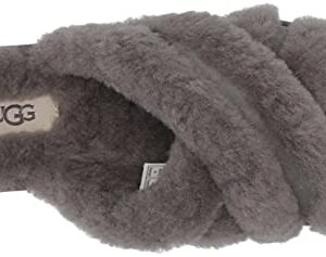 UGG Women's SCUFFITA Slipper, Charcoal, 8