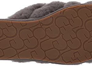 UGG Women's SCUFFITA Slipper, Charcoal, 8