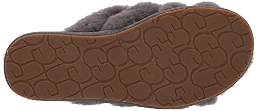 UGG Women's SCUFFITA Slipper, Charcoal, 8