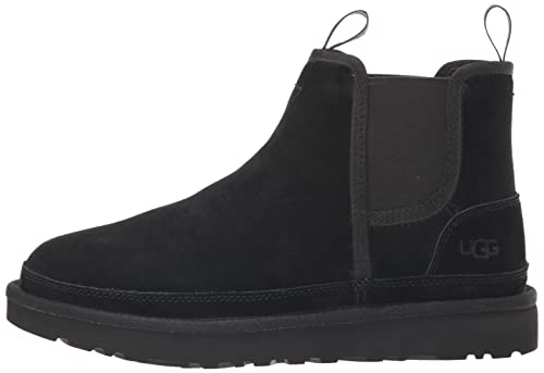 UGG Men's Neumel Chelsea Boot, Black, Size 10