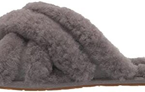 UGG Women's SCUFFITA Slipper, Charcoal, 9