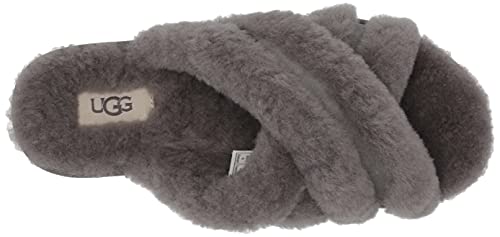 UGG Women's SCUFFITA Slipper, Charcoal, 9