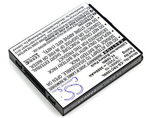 SHINEAR 3000mAh Battery Replacement for Trimble TDC100 Mapper 50 106661-20 106661-10 (3.7V)