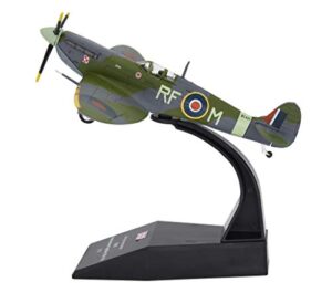 tang dynasty(tm) 1:72 supermarine spitfire fighter attack metal plane model, world war ii royal air force 1941, military airplane model,diecast plane,for collecting and gift