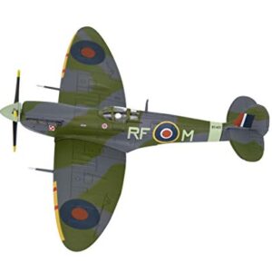 TANG DYNASTY(TM) 1:72 Supermarine Spitfire Fighter Attack Metal Plane Model, World War II Royal Air Force 1941, Military Airplane Model,Diecast Plane,for Collecting and Gift