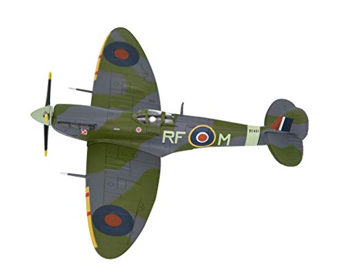 TANG DYNASTY(TM) 1:72 Supermarine Spitfire Fighter Attack Metal Plane Model, World War II Royal Air Force 1941, Military Airplane Model,Diecast Plane,for Collecting and Gift