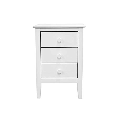 Adeptus Easy Pieces Nightstand, White