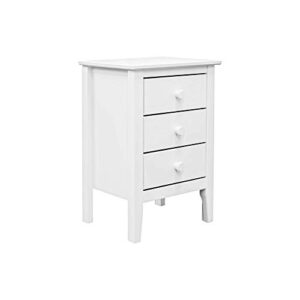 Adeptus Easy Pieces Nightstand, White