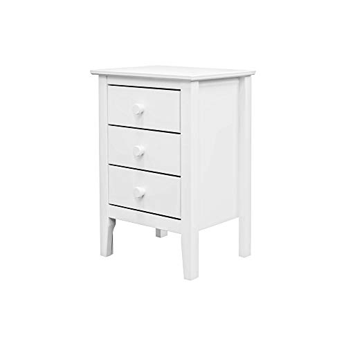 Adeptus Easy Pieces Nightstand, White