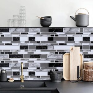 livebor peel and stick backsplash wallpaper kitchen backsplash wallpaper 11.8inch x 118.1inch tile contact paper kitchen peel and stick countertops waterproof wallpaper for bathroom kitchen wallpaper