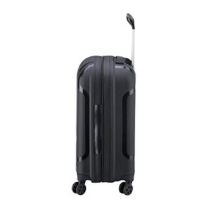 DELSEY Paris Clavel Hardside Expandable Luggage with Spinner Wheels, Black, Carry-On 19 Inch