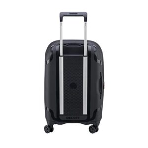 DELSEY Paris Clavel Hardside Expandable Luggage with Spinner Wheels, Black, Carry-On 19 Inch