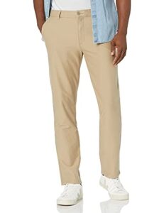 dockers men's comfort slim fit smart 360 knit pants, true chino (waterless), 32w x 32l