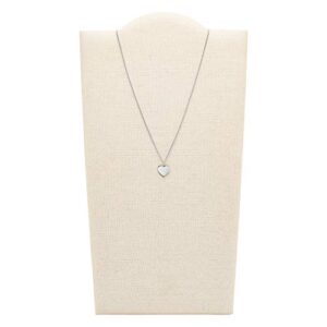 Fossil Women's Engravable Necklace, Color: Silver (Model: JF03330040)