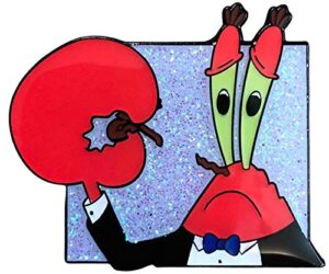 mr. krabs' world's smallest violin - spongebob squarepants collectible enamel pin