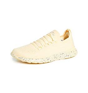 APL: Athletic Propulsion Labs Women's Techloom Breeze Sneakers, Lemon Zest/Speckle, Yellow, 7 Medium US