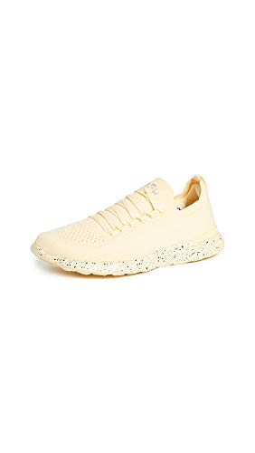 APL: Athletic Propulsion Labs Women's Techloom Breeze Sneakers, Lemon Zest/Speckle, Yellow, 7 Medium US