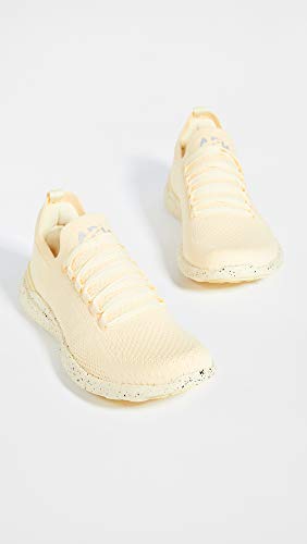 APL: Athletic Propulsion Labs Women's Techloom Breeze Sneakers, Lemon Zest/Speckle, Yellow, 7 Medium US