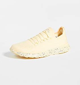 APL: Athletic Propulsion Labs Women's Techloom Breeze Sneakers, Lemon Zest/Speckle, Yellow, 7 Medium US